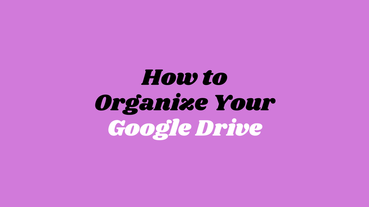 Teacher Spring Cleaning: How to Organize Your Google Drive – EdTech ...