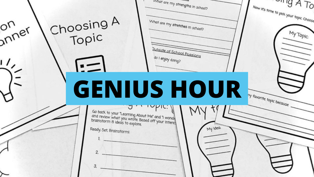How to Implement Genius Hour in Your Elementary School Classroom ...
