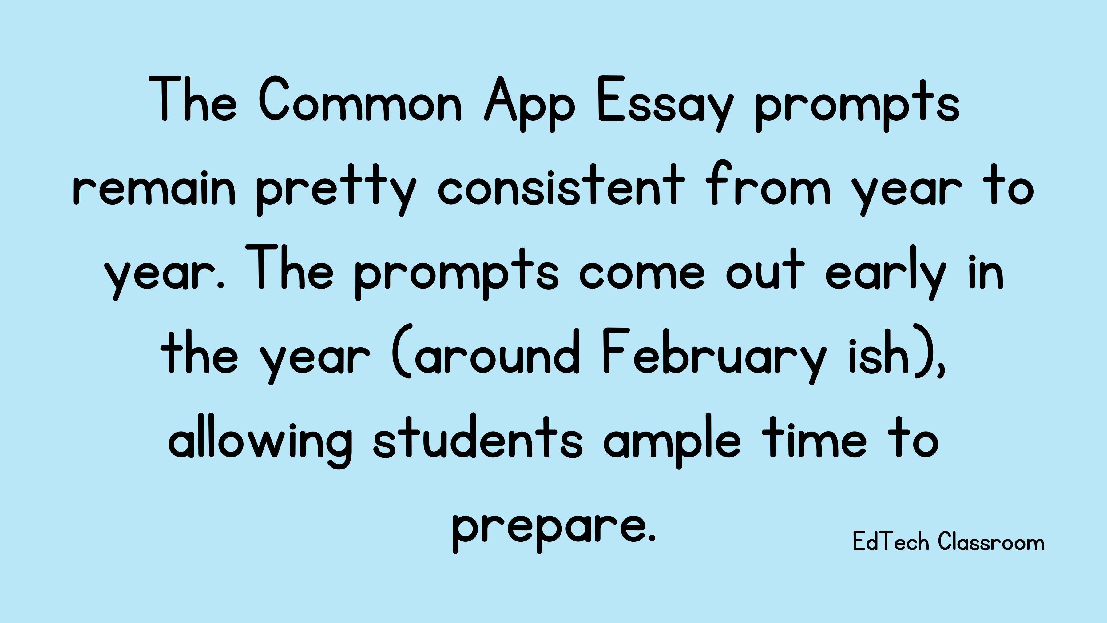 Your Go-To Guide to the Common Application Essay in 2025 – EdTech Classroom